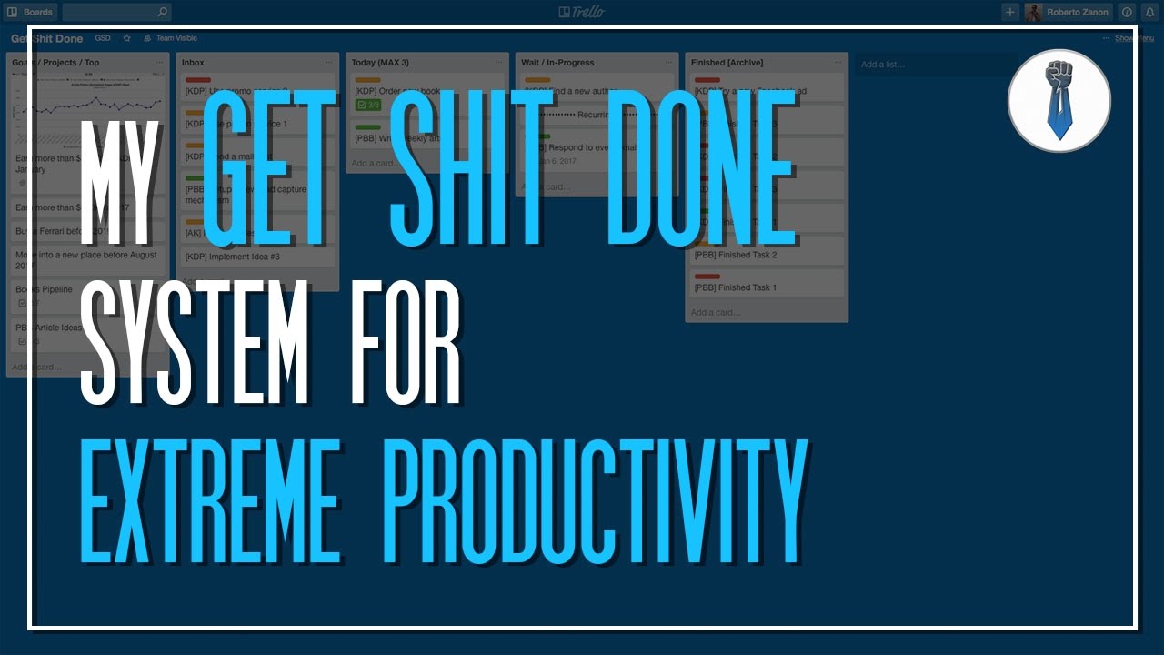 My Get Shit Done System for Extreme Productivity Fully Analyzed ...